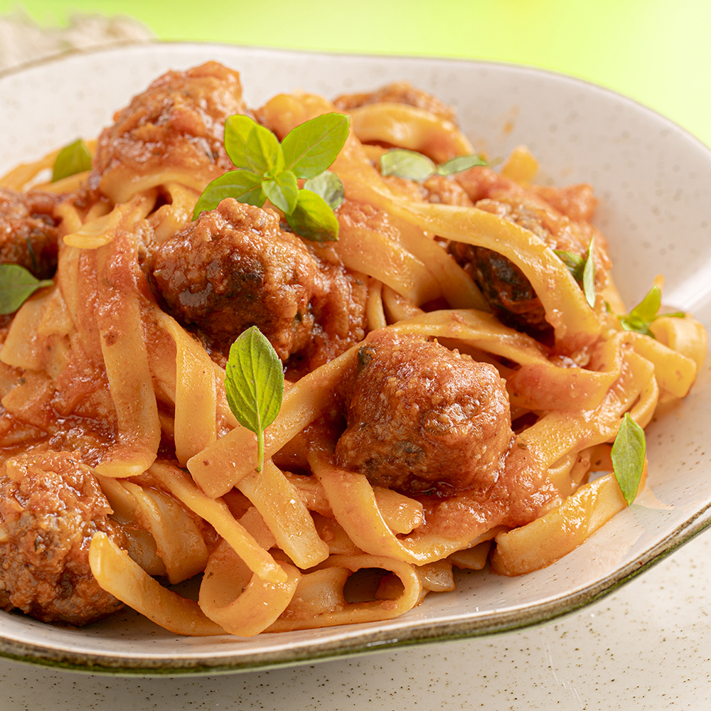 Polpetine com Massa | Orquídea